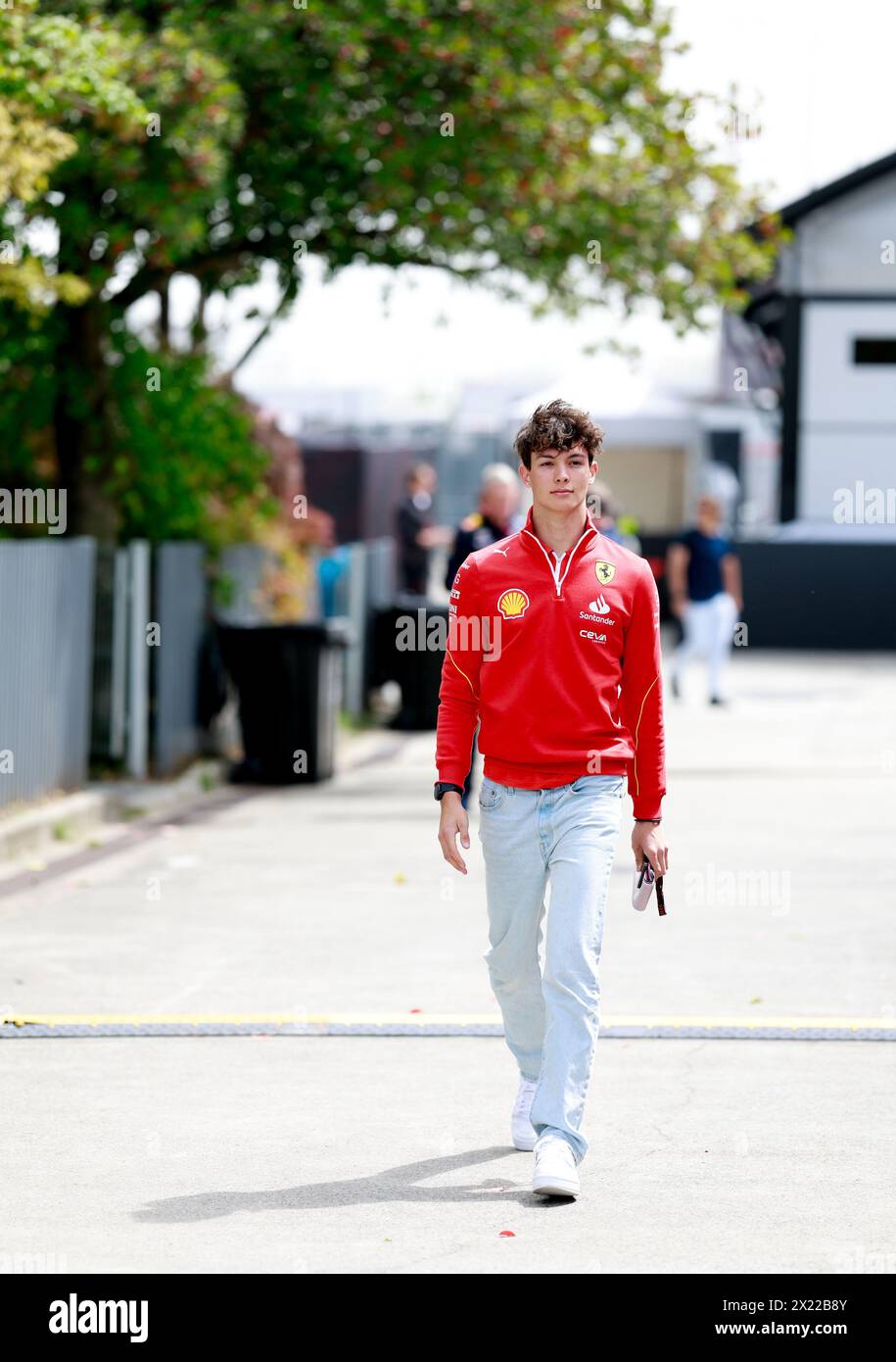 BEARMAN Oliver, Ferrari Driver Academy, portrait during the Formula 1 ...