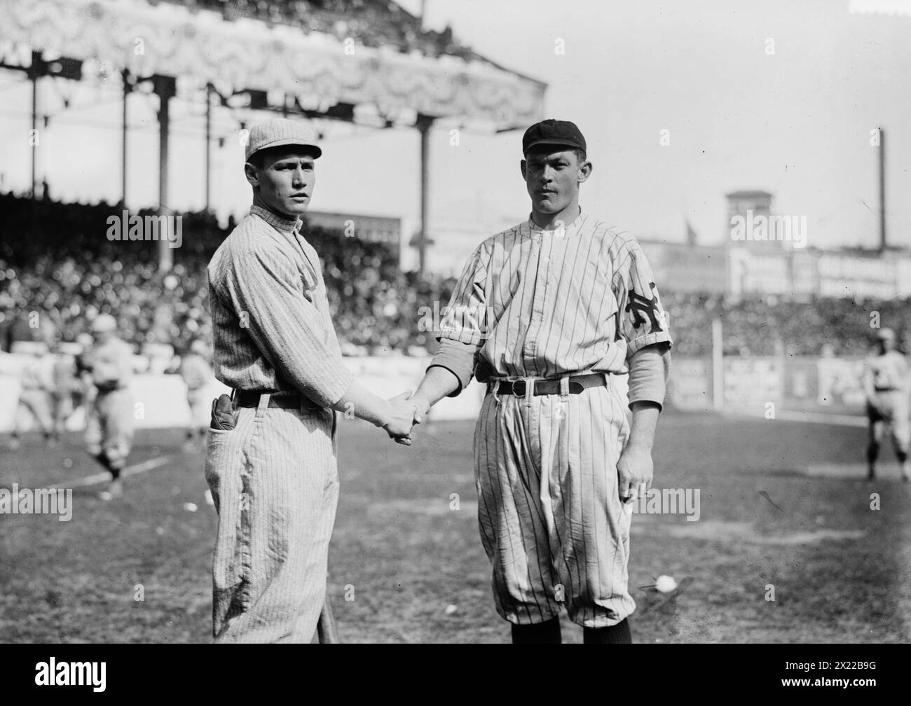 Baseball players handshake hi-res stock photography and images - Alamy