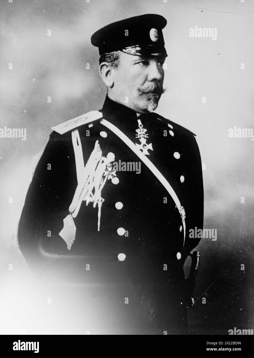 General Savoff, between c1910 and c1915. Shows General Mikhail Savoff ...