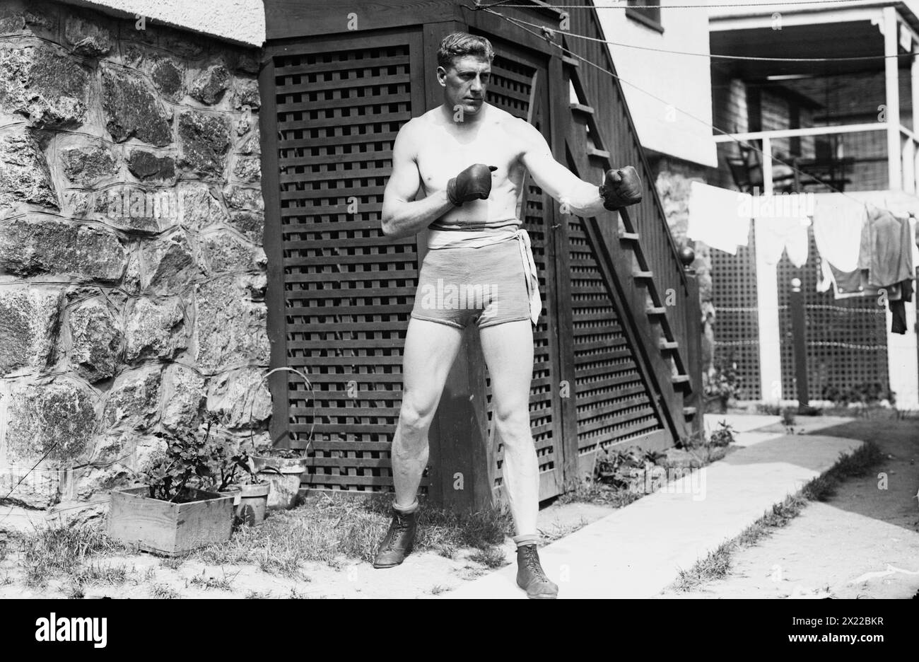 Bombardier Wells, 1912. Shows Bombardier Billy (William Thomas) Wells ...