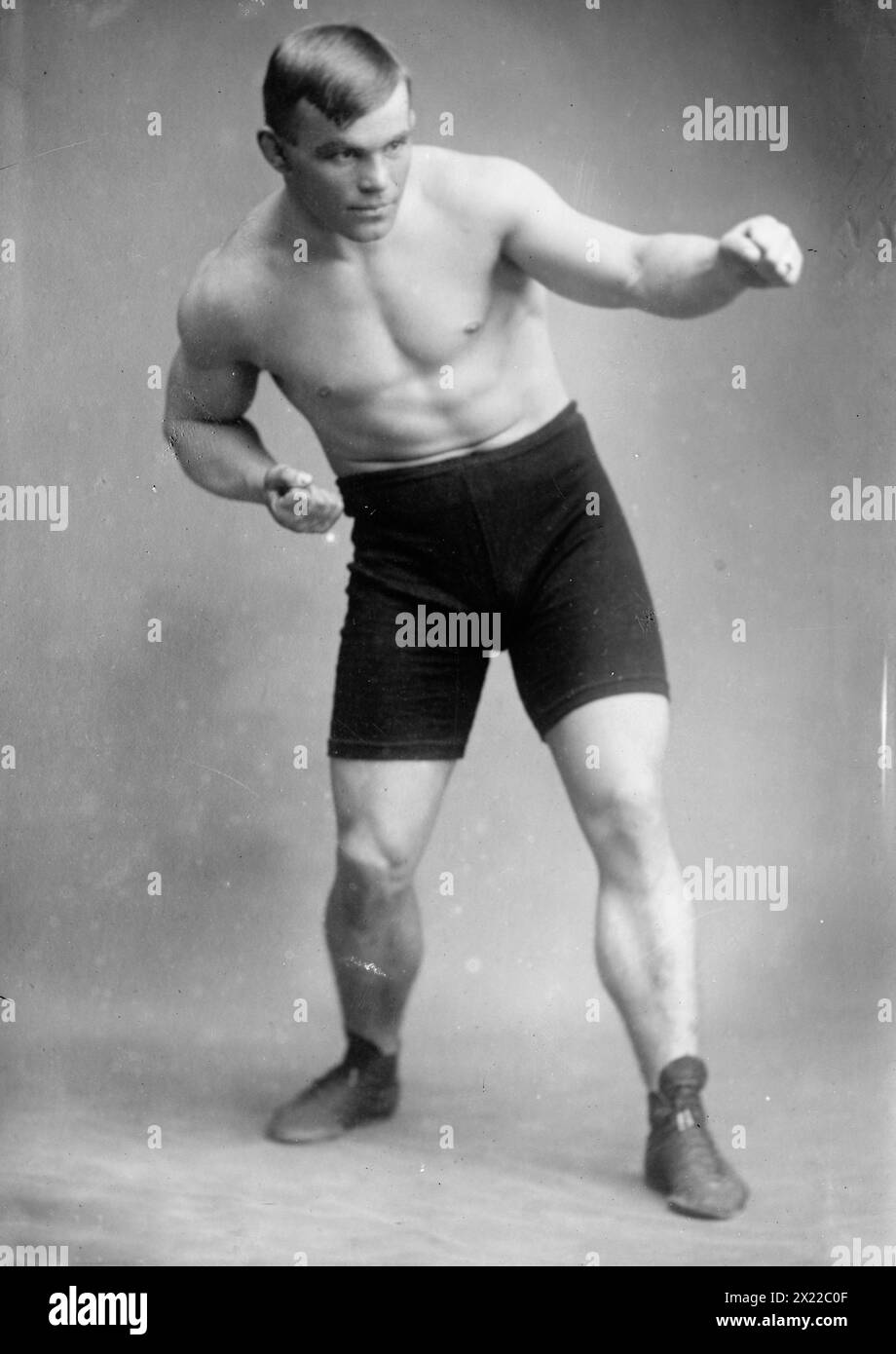 Bob Moha, between c1910 and c1915. Shows middleweight boxer Bob Moha ...