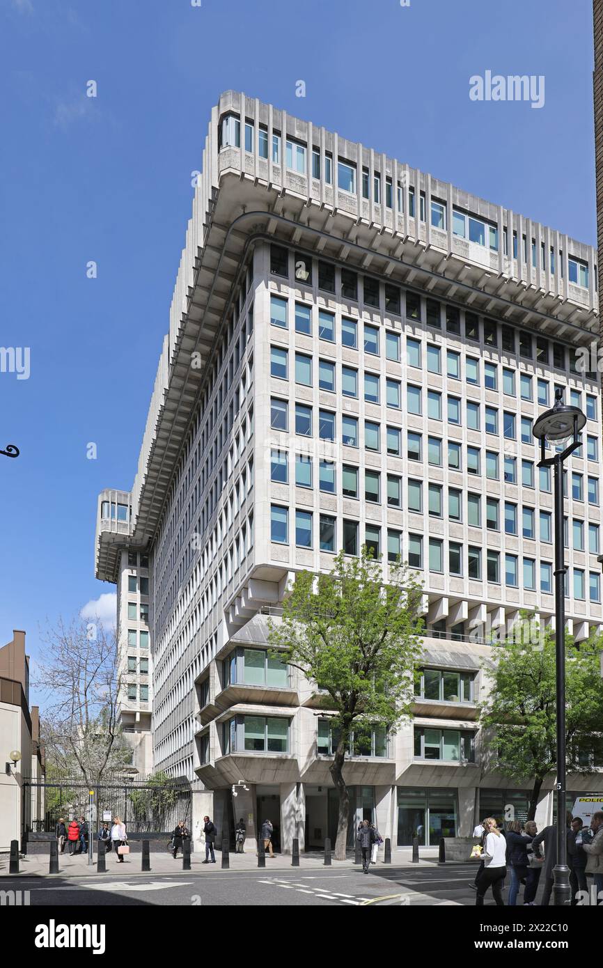 The UK Ministry of Justice building at 102 Petty France, London. The ...