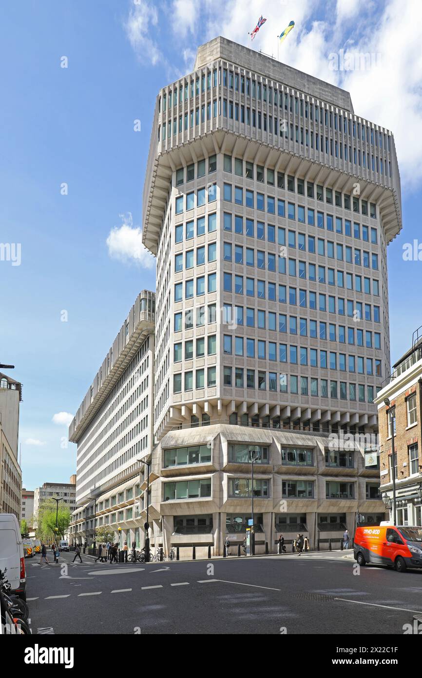 The UK Ministry of Justice building at 102 Petty France, London. The ...