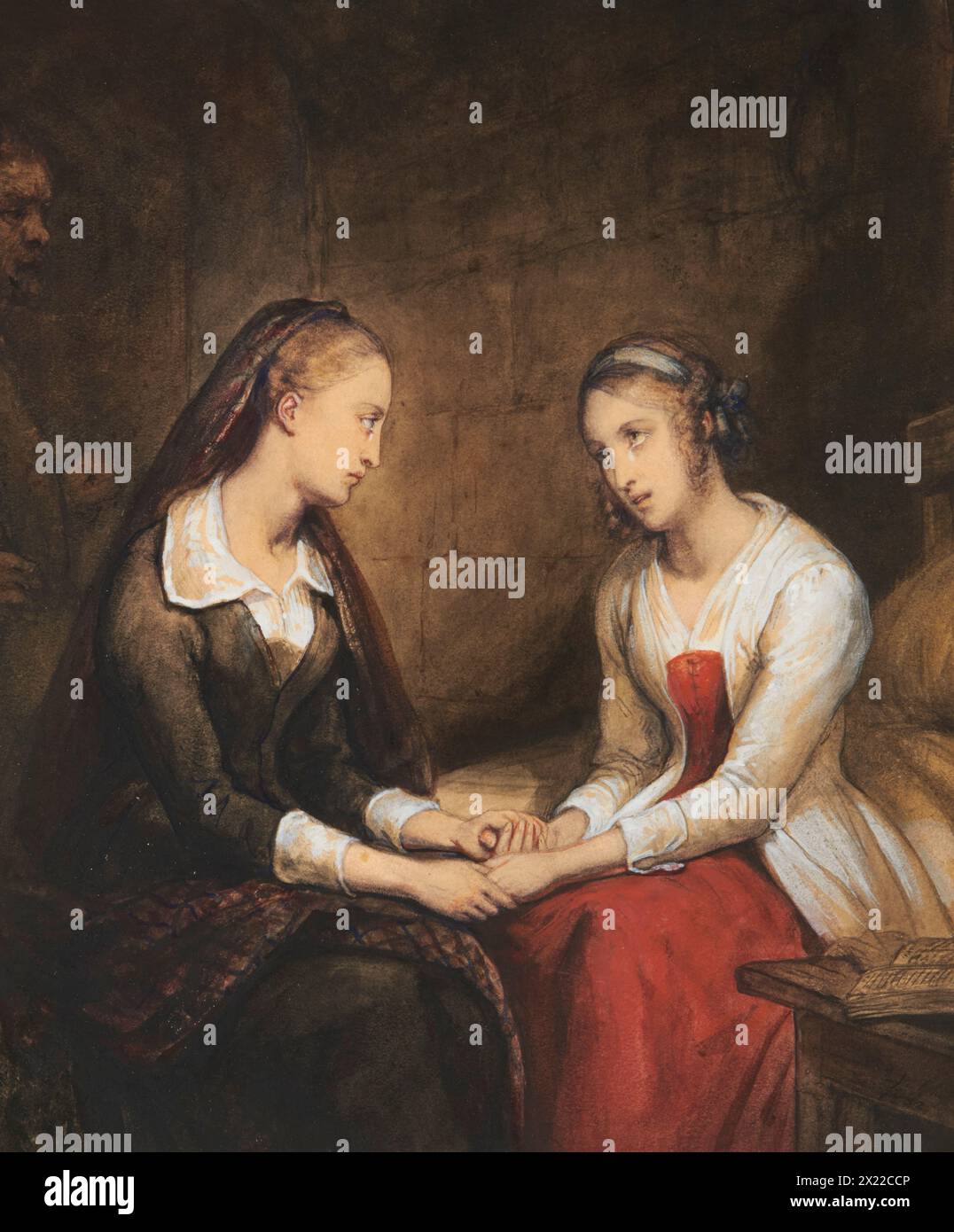 The Young Captive, 1832 Stock Photo - Alamy