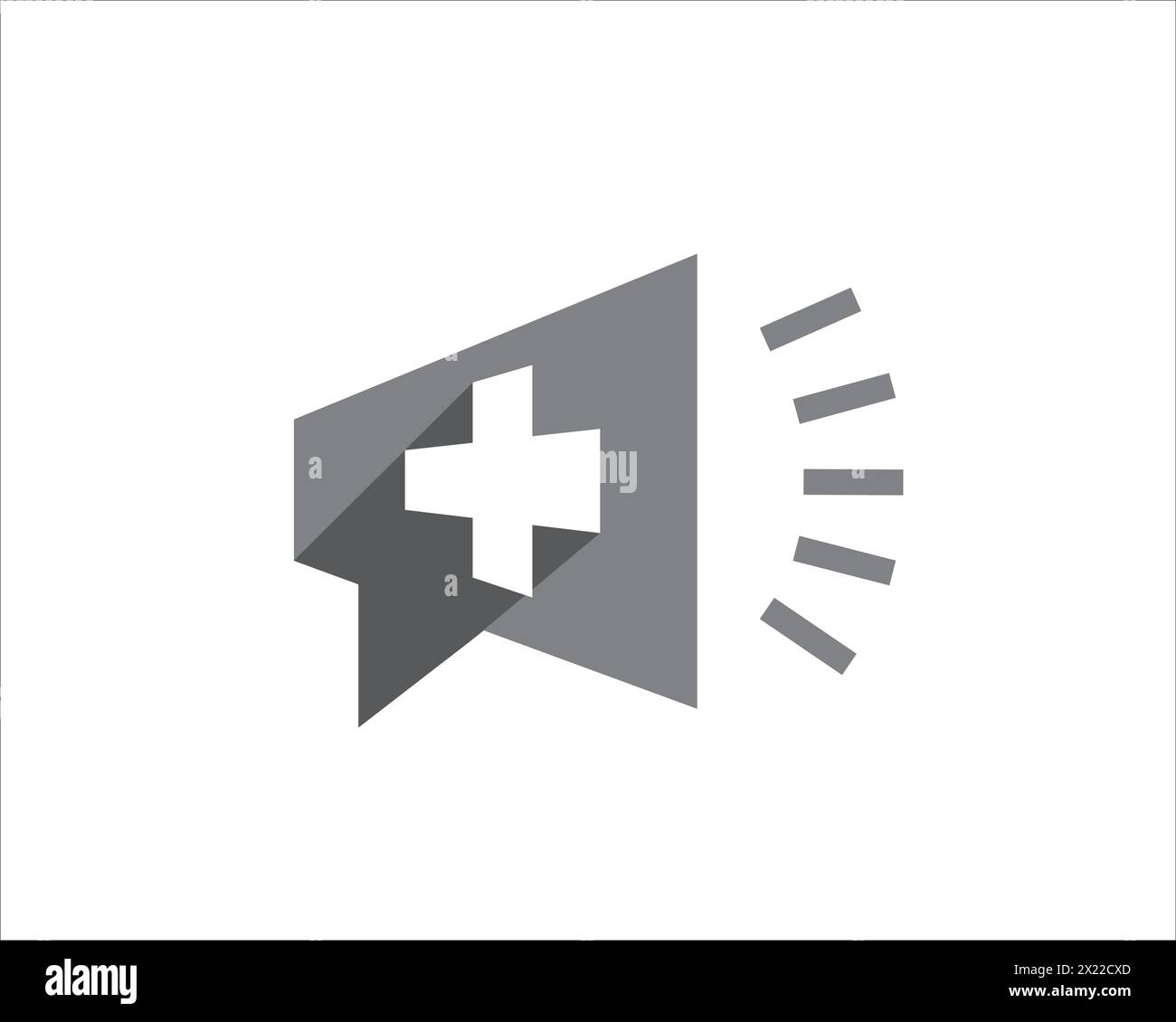 announcement health logo designs for emergency logo Stock Vector Image ...