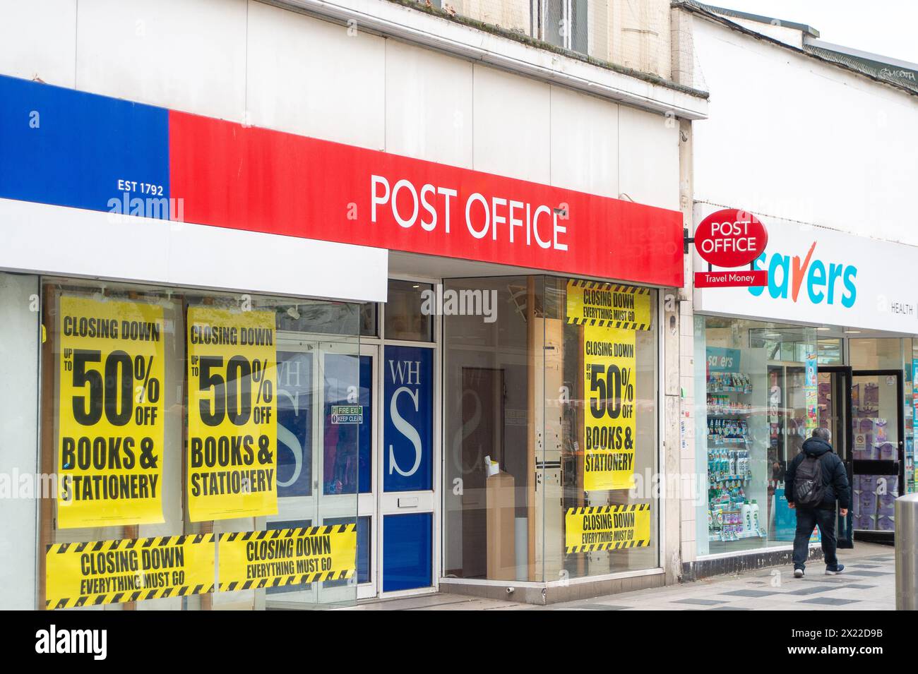 Slough, Berkshire, UK. 19th April, 2024. The Post Office branch in ...