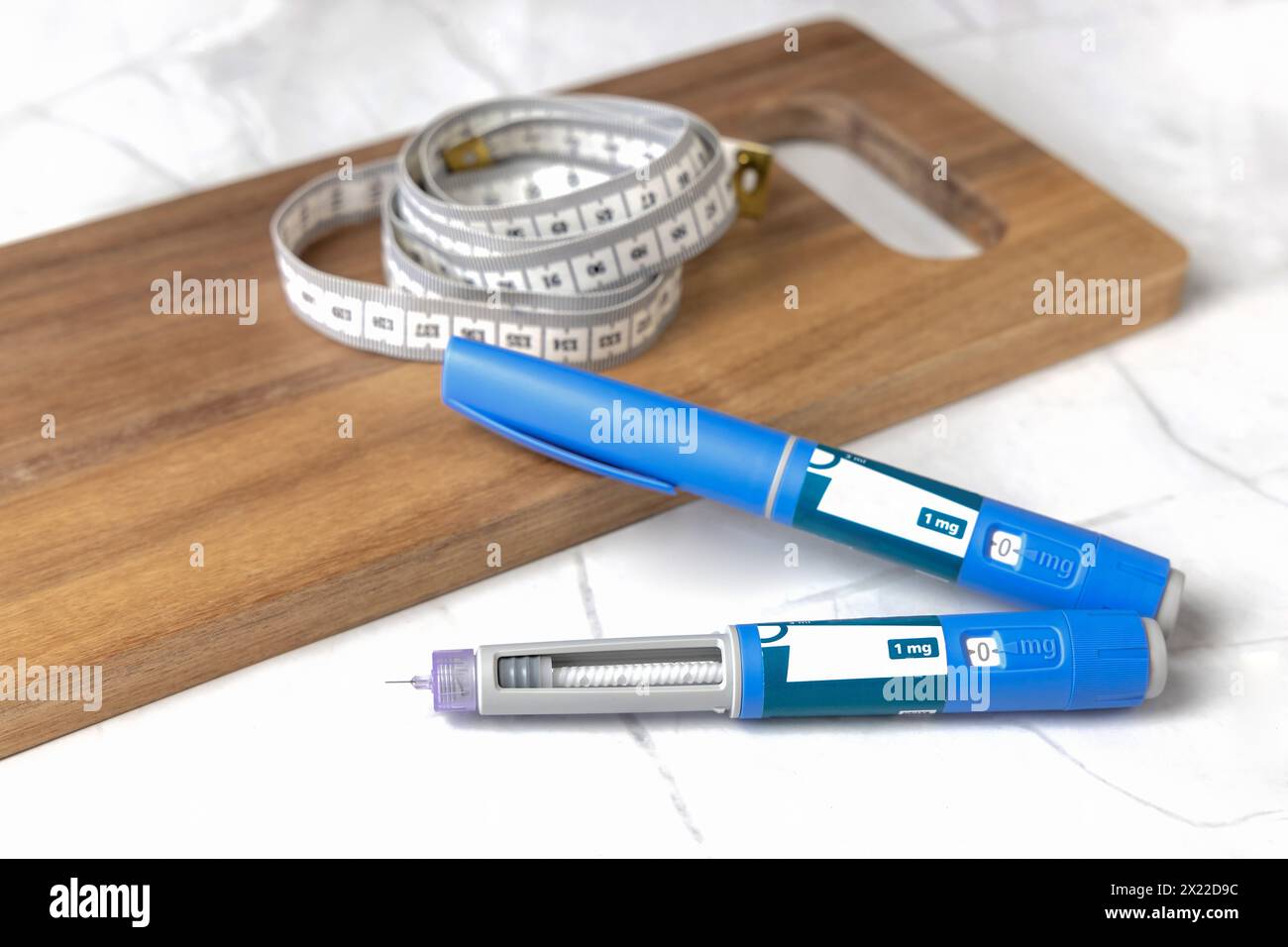 Ozempic Insulin injection pen for diabetics and weight loss Stock Photo - Alamy