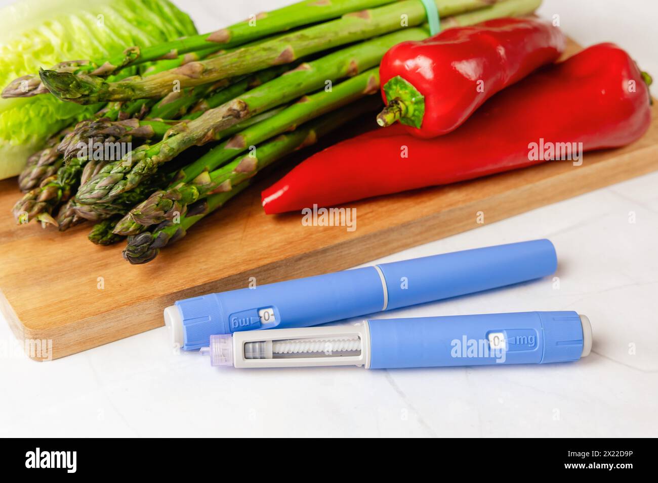 Ozempic Insulin injection pen for diabetics and weight loss Stock Photo - Alamy