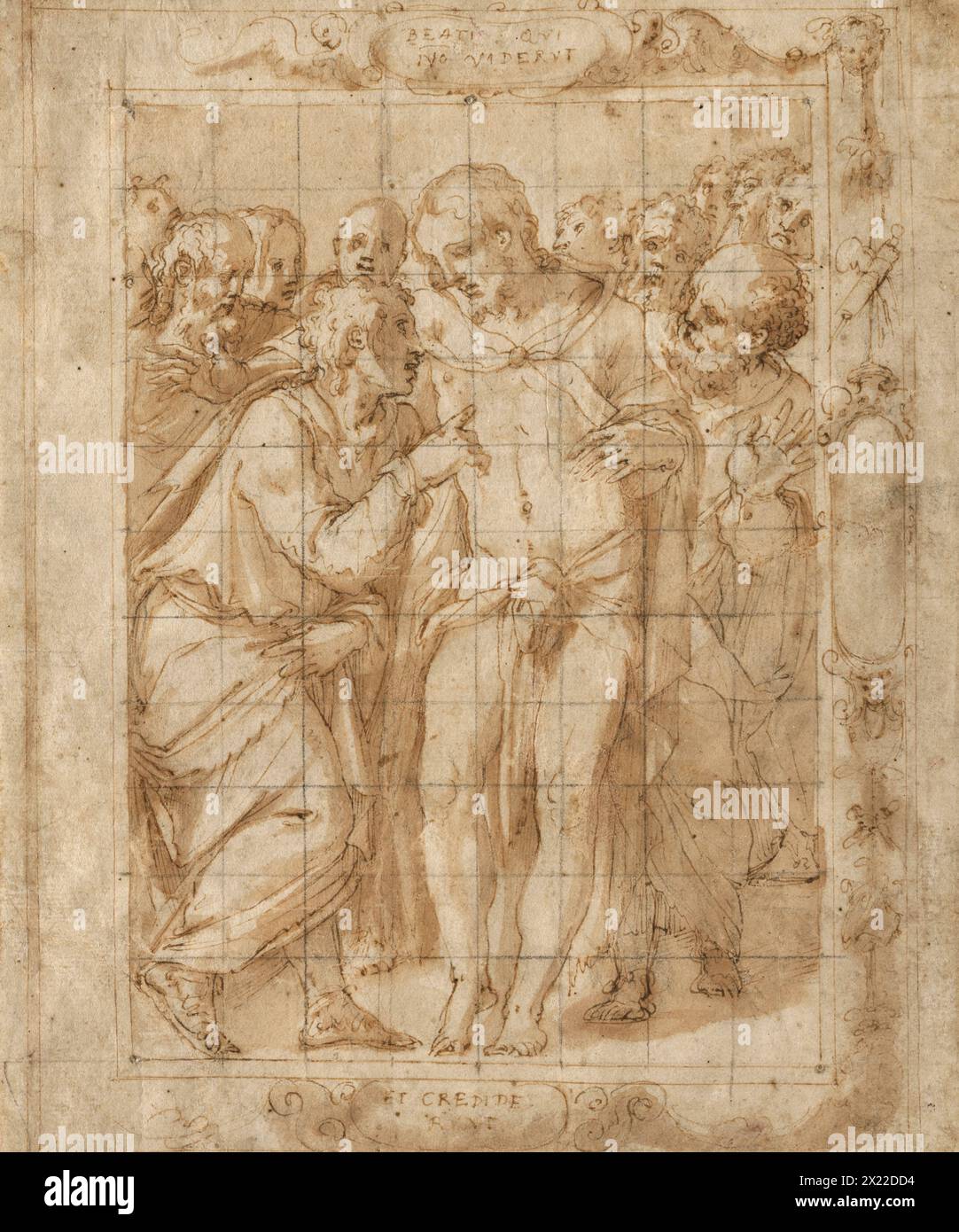 The Incredulity Of Saint Thomas, c1569 Stock Photo - Alamy