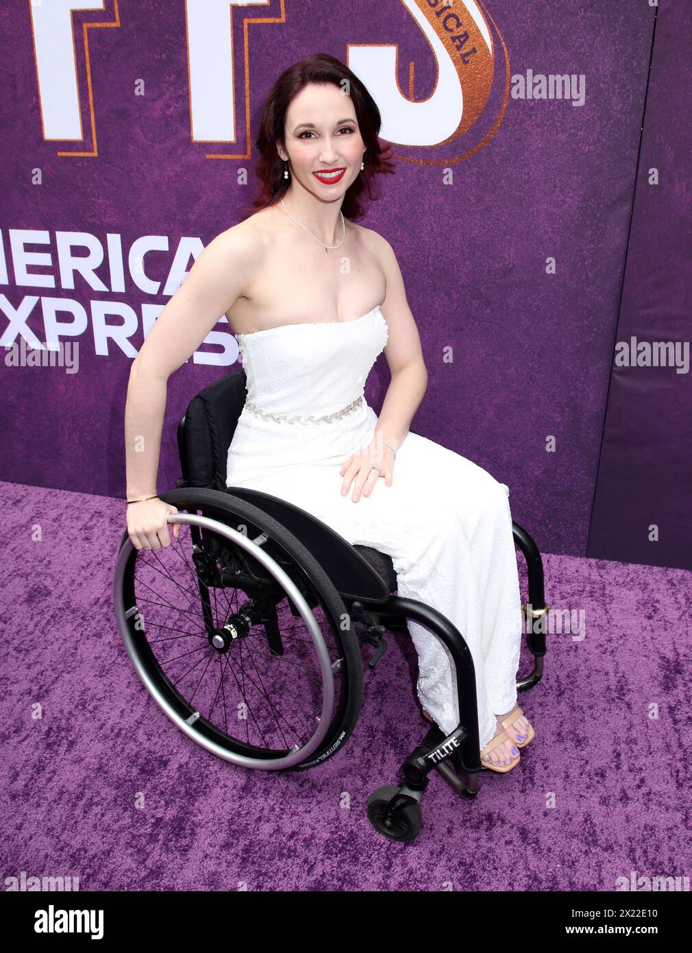 New York City, USA. 18th Apr, 2024. Jenna Bainbridge attending 'Suffs ...