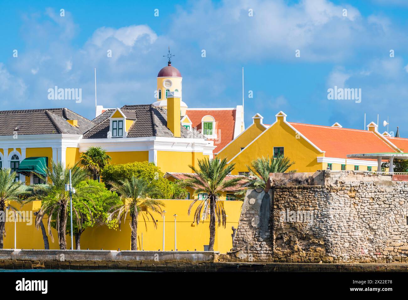 Government Building, Fort Amsterdam, Willemstad, Curacao, Netherlands ...