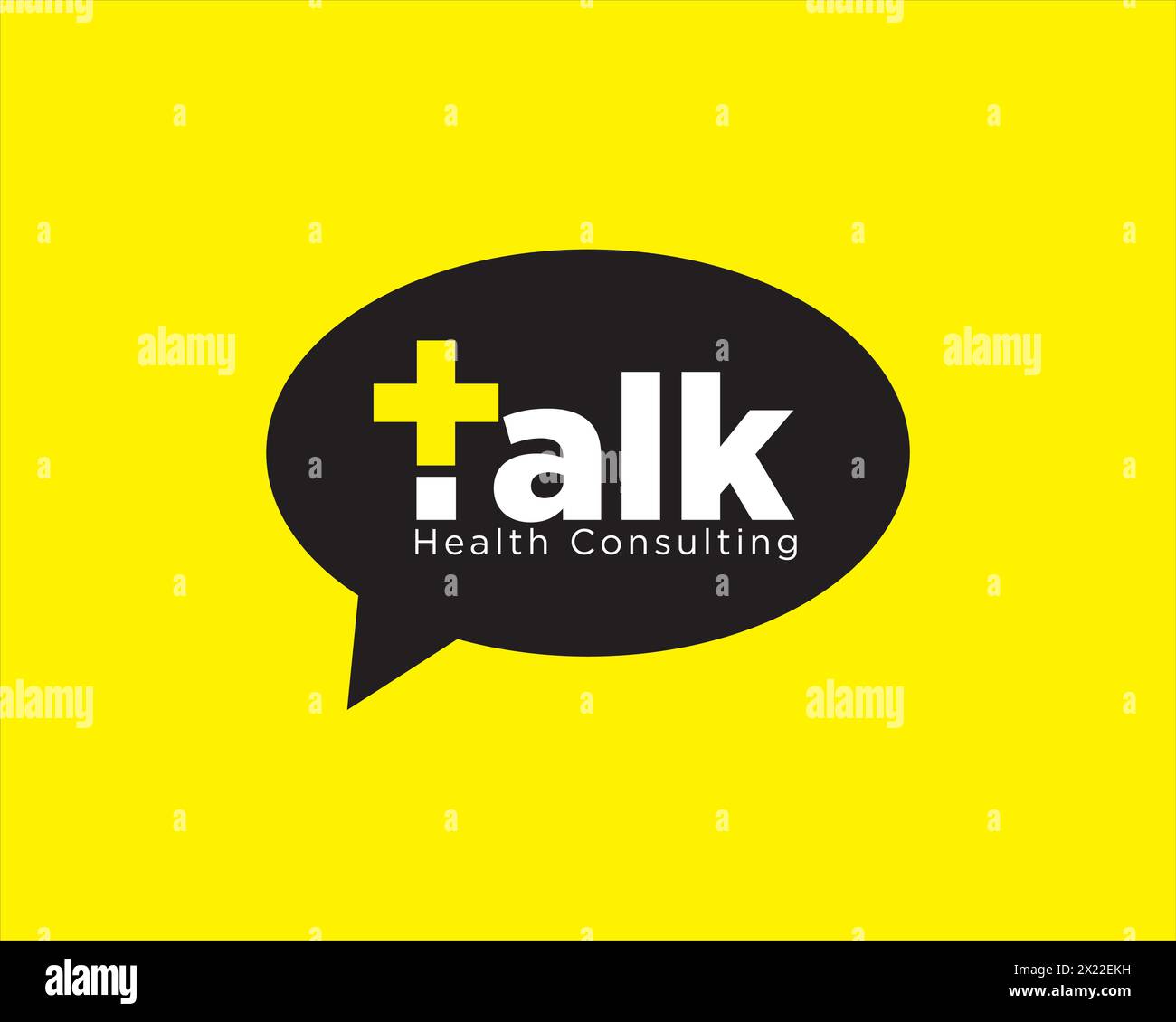 health talk and medical consult logo designs Stock Vector Image & Art ...