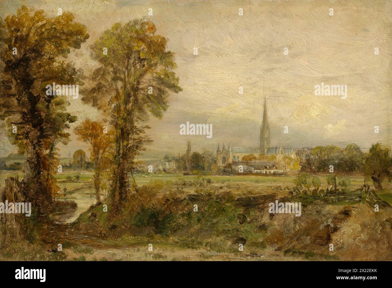 John constable view salisbury cathedral hi-res stock photography and ...
