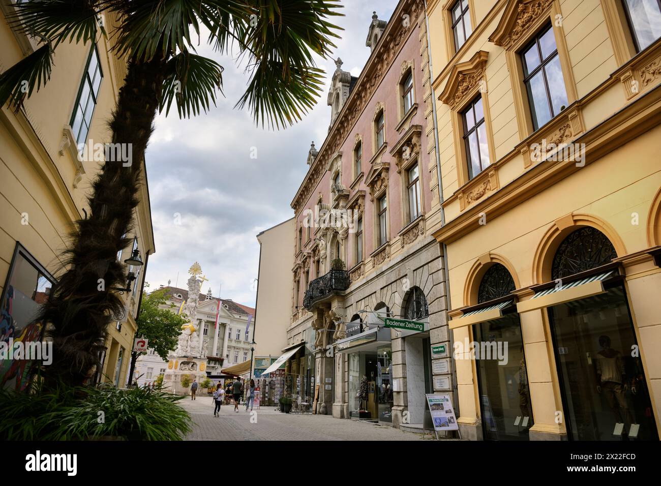 UNESCO World Heritage Site "The Important Spa Towns of Europe", view of ...