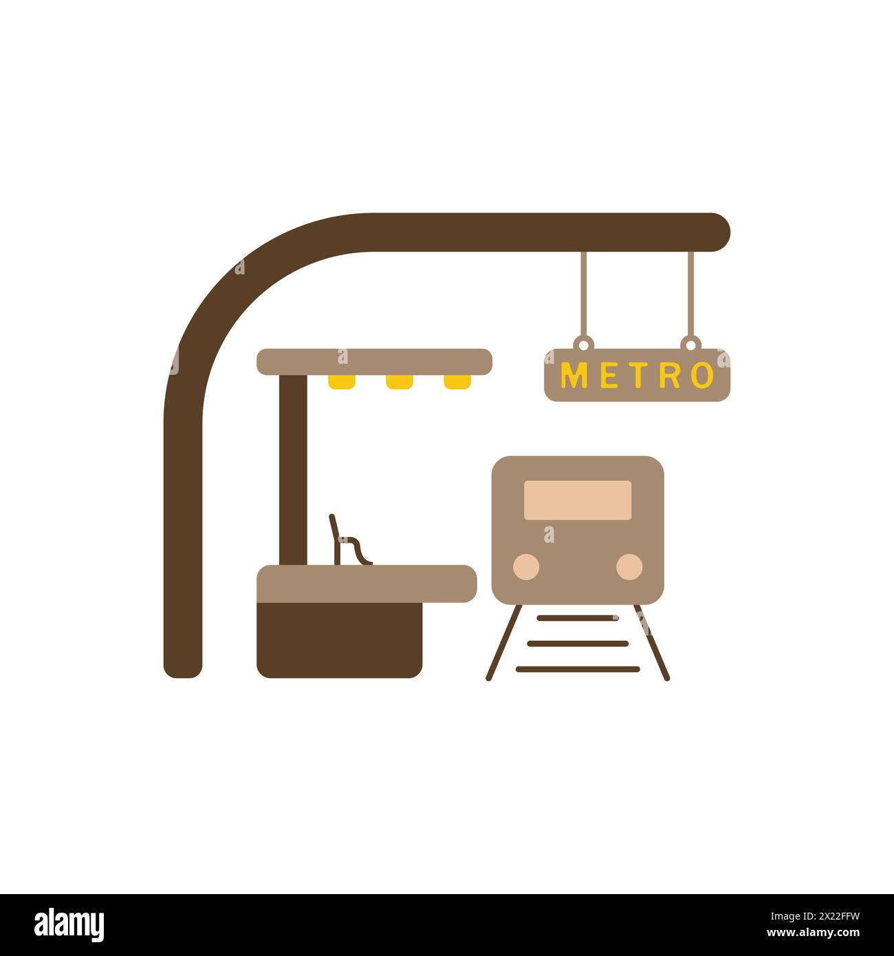 Underground train vector. Train in subway tunnel logo. Train. Black ...