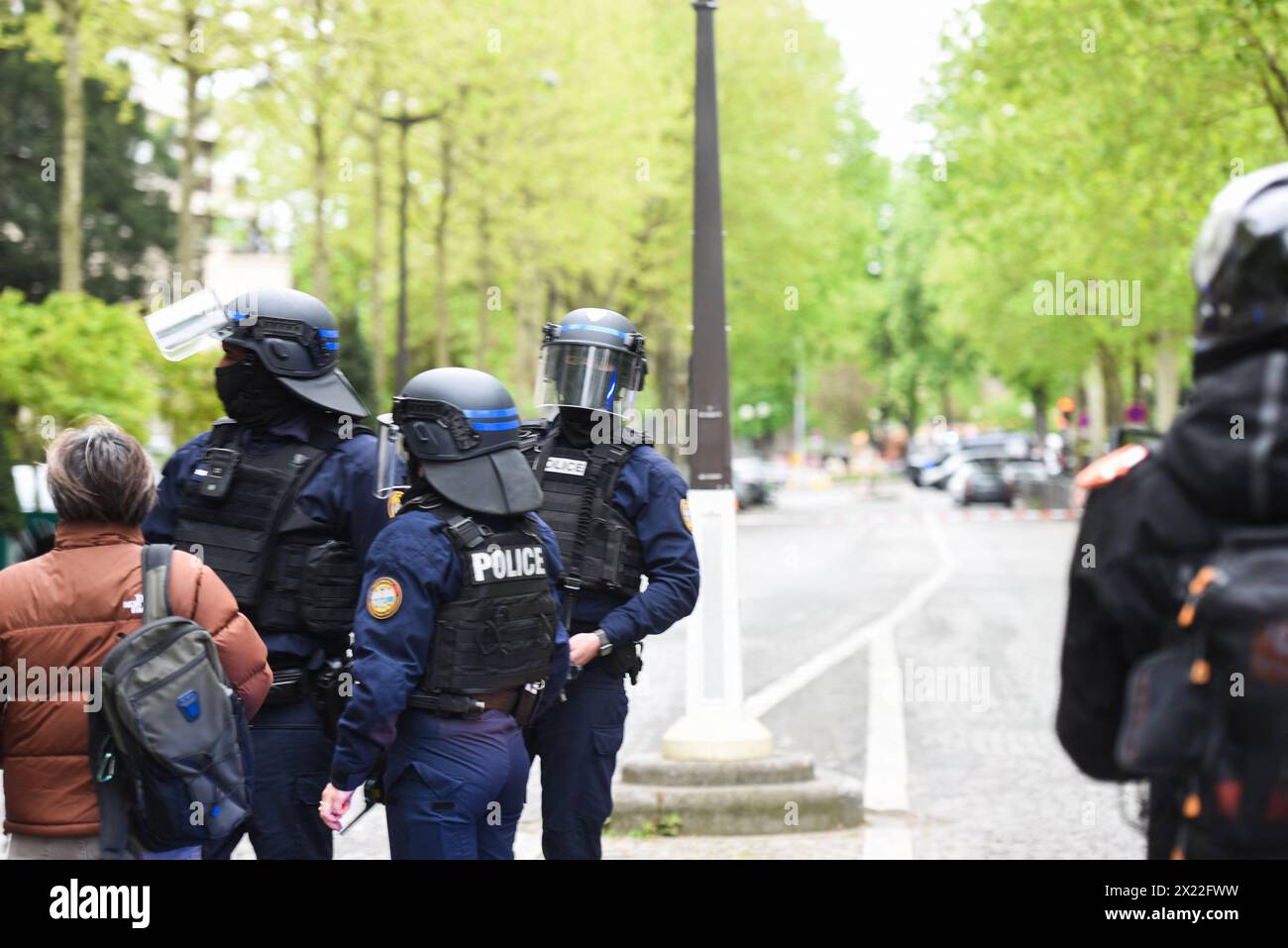 Paris, France. April 19, 2024. Paris, France. 19th Apr, 2024. A ...