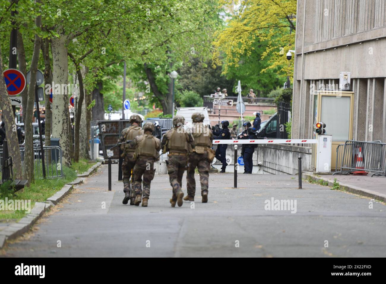 Paris, France. April 19, 2024. Paris, France. 19th Apr, 2024. A ...