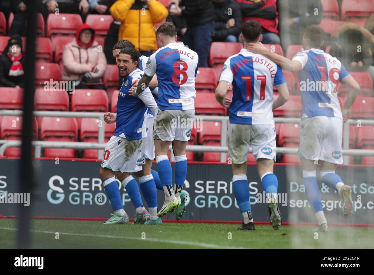 Tyrhys Dolan of Blackburn Rovers Celebrates scoring 4-0 - Sunderland v ... Tyrhys Dolan of Blackburn Rovers Celebrates scoring 4-0 - Sunderland v ...