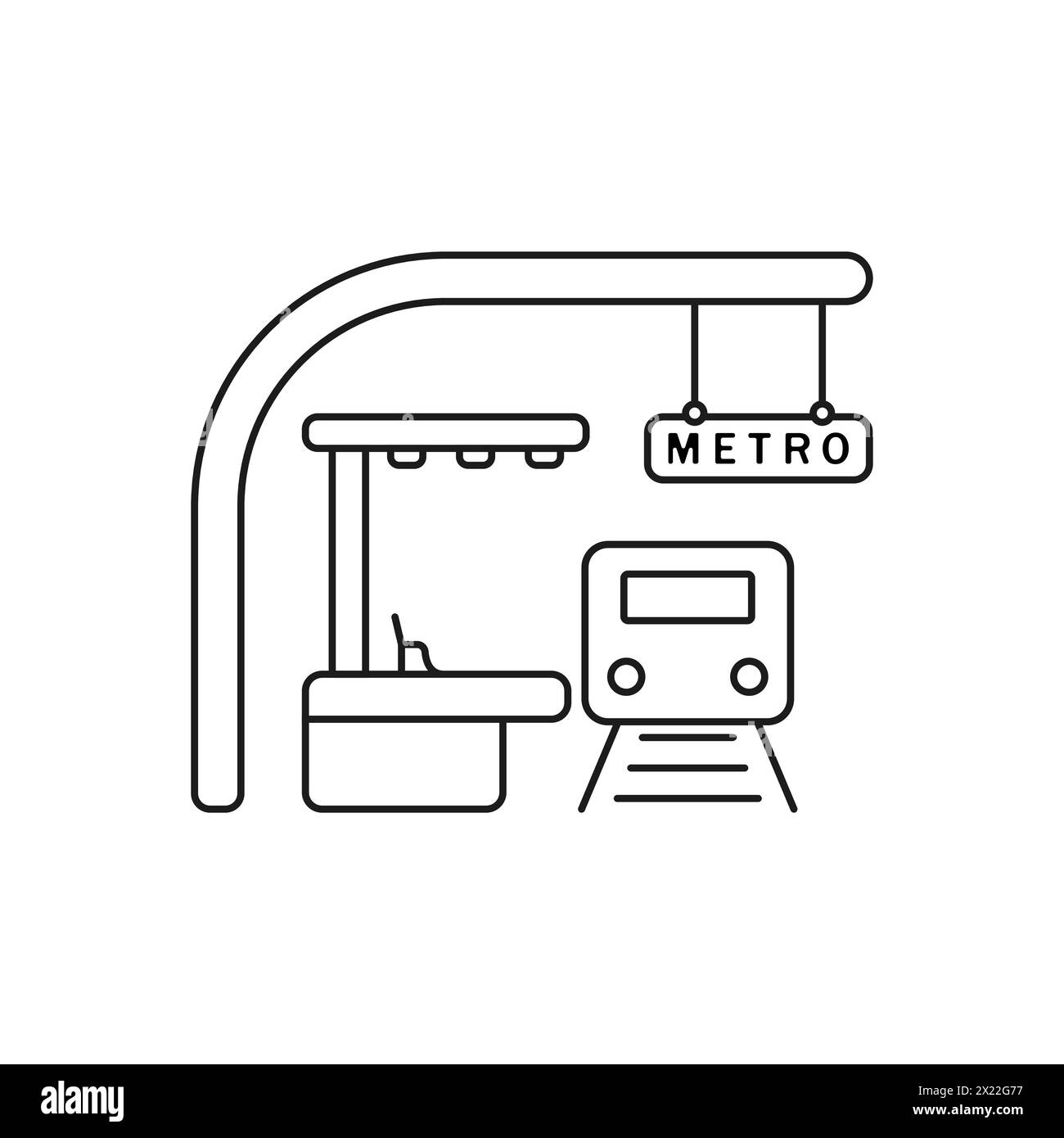 Underground train vector. Train in subway tunnel logo. Train. Black ...