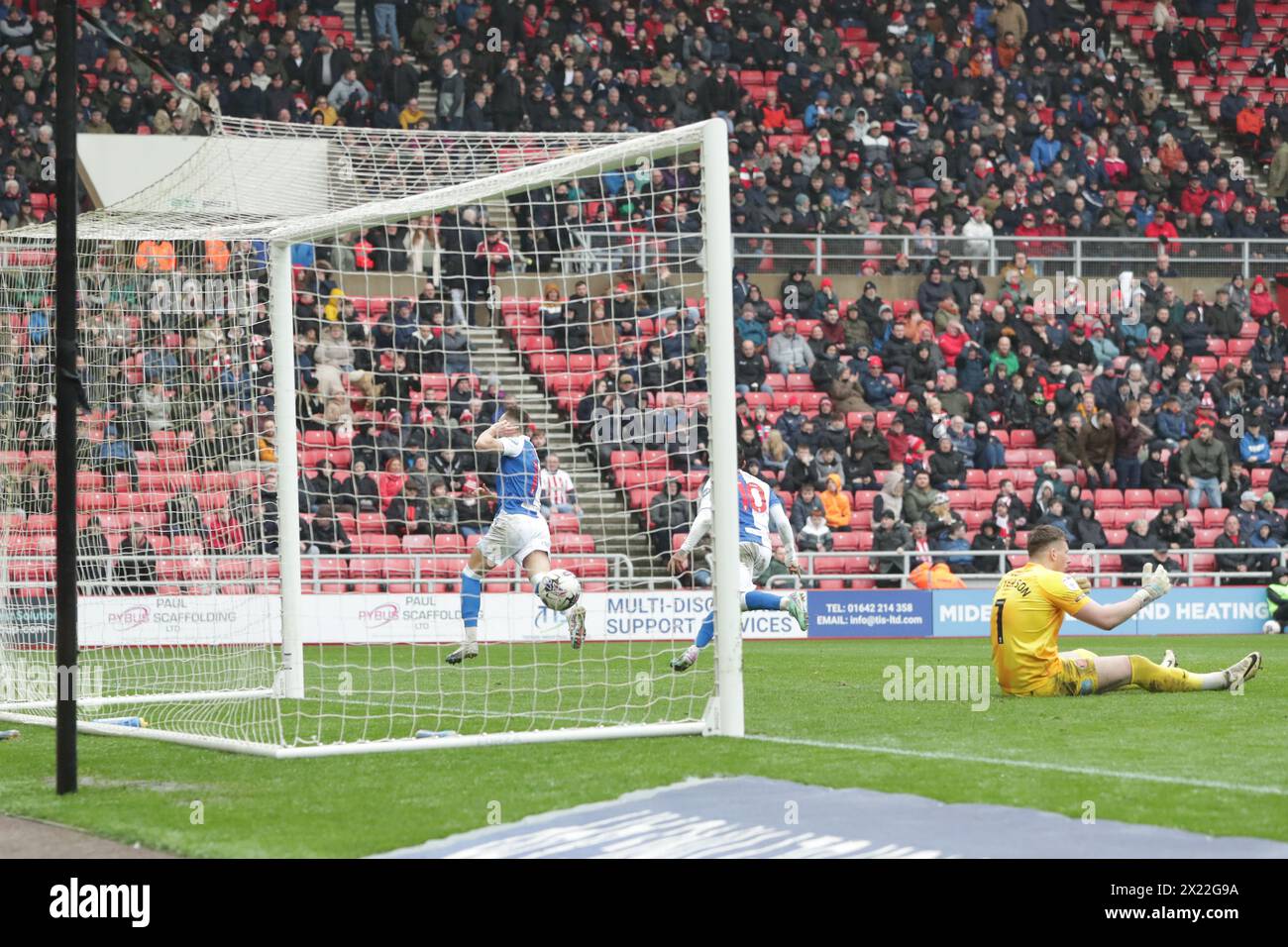 Ryan Hedges of Blackburn Rovers Celebrates scoring 0-3 - Sunderland v ...