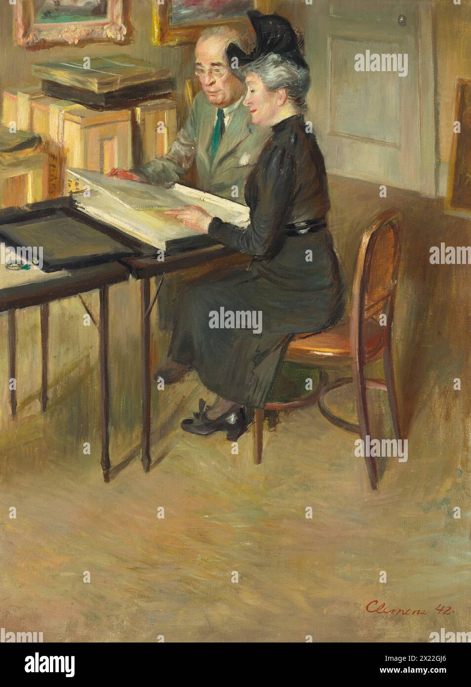 Mr and mrs clark hi-res stock photography and images - Alamy