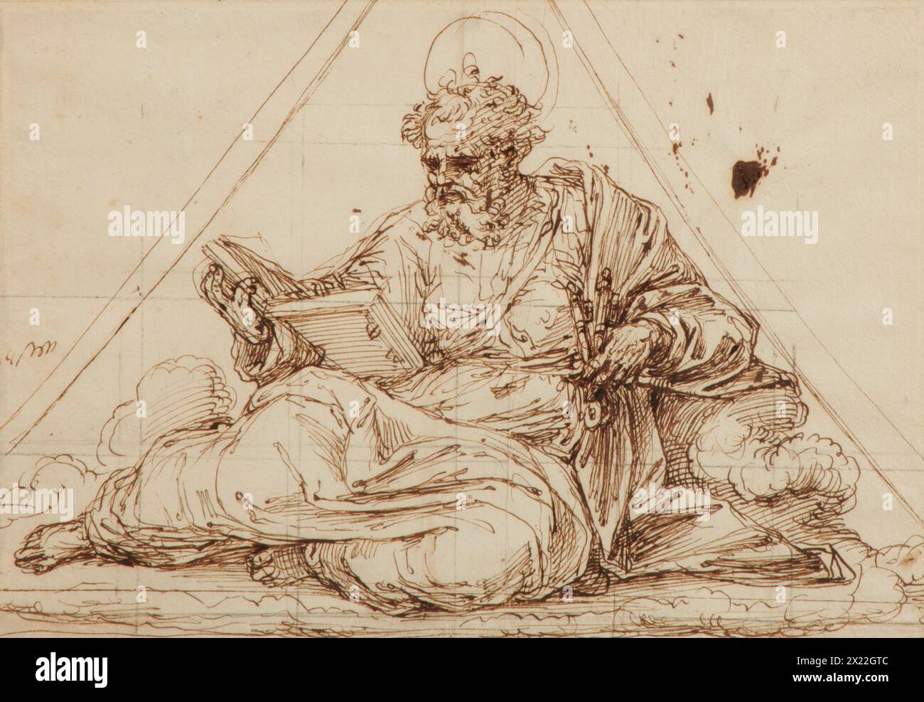 Saint peter seated hi-res stock photography and images - Alamy