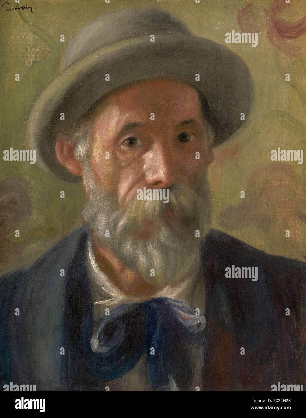 Bearded painter in blue hi-res stock photography and images - Alamy