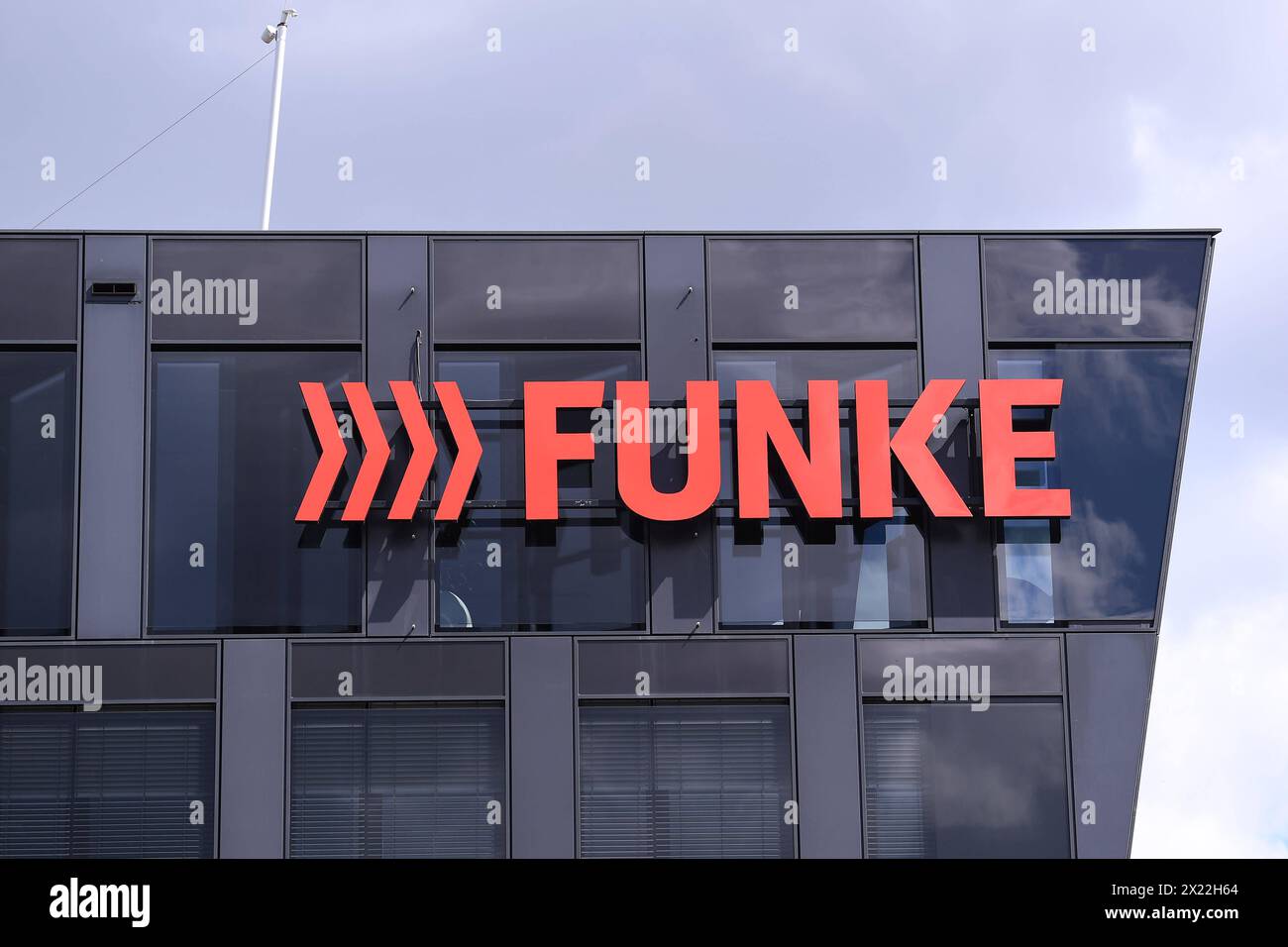 Zentrale der Funke Mediengruppe am 18.04.2024 in Essen Nordrhein ...