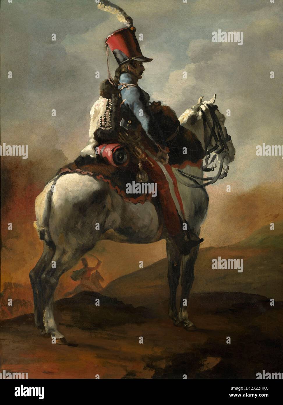 Napoleon sits on horse in hi-res stock photography and images - Alamy