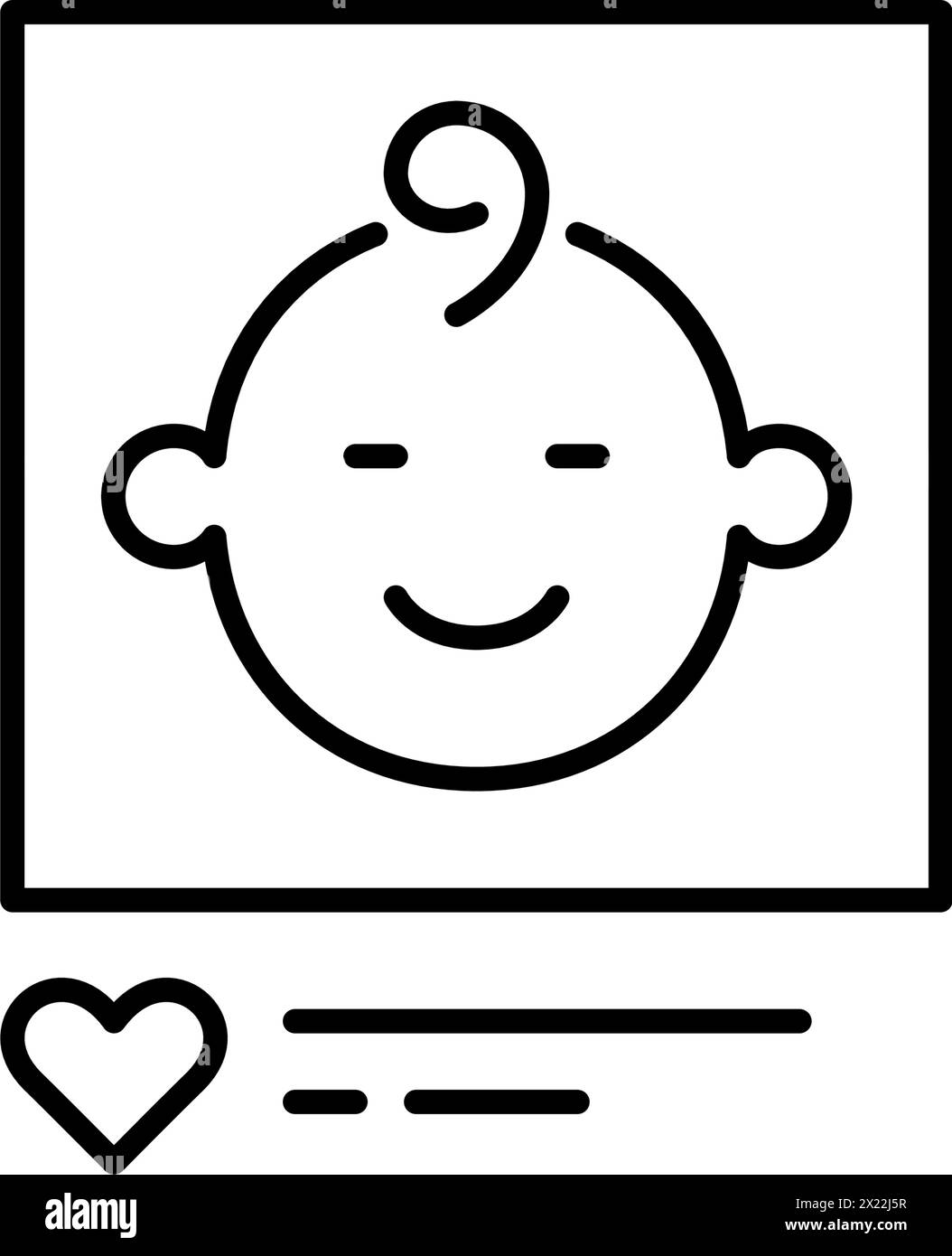 Infant icon hi-res stock photography and images - Alamy