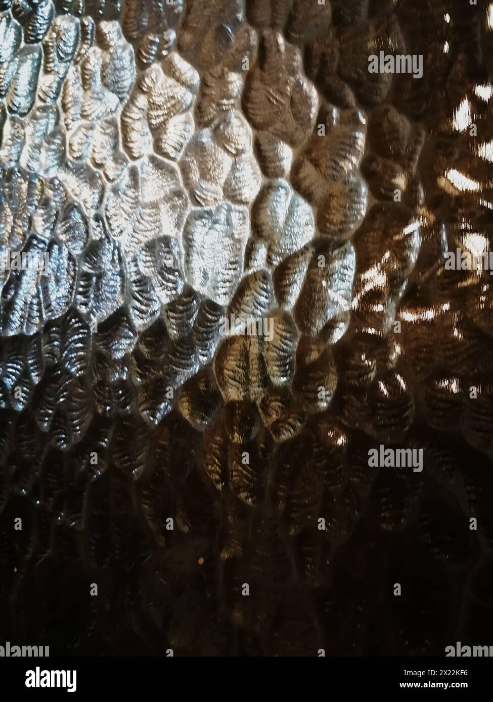 Background with transparent jagged glass Stock Photo - Alamy