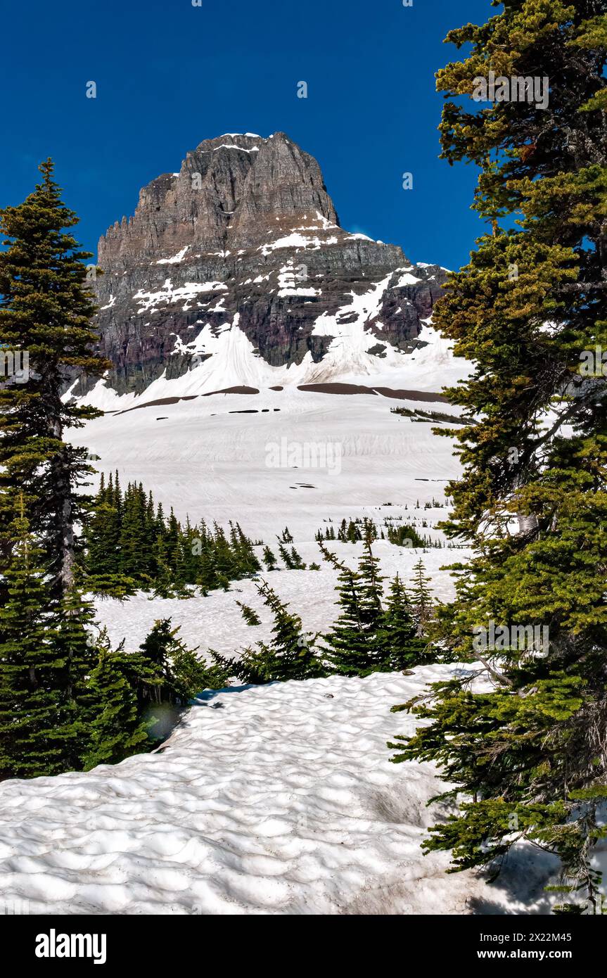 Mountain scenes from Glacier National Park Stock Photo - Alamy