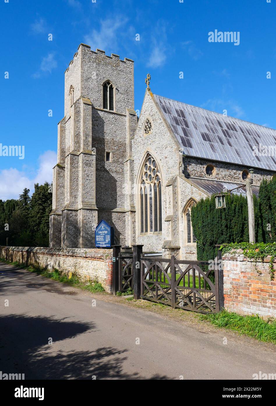 St Mary the Virgin Parish Church, Old Hunstanton, Norfolk, England, UK ...