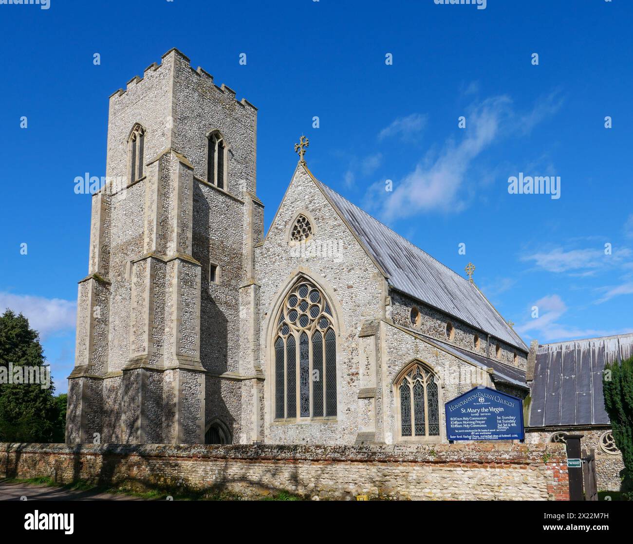 St Mary the Virgin Parish Church, Old Hunstanton, Norfolk, England, UK ...
