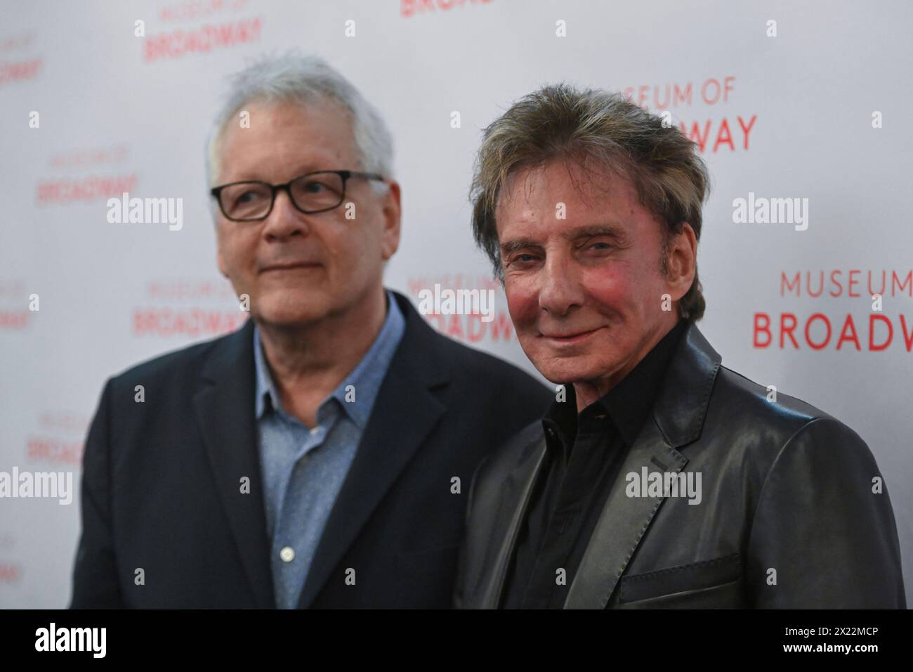 Photo by: NDZ/STAR MAX/IPx 2024 4/18/24 Bruce Sussman and Barry Manilow ...