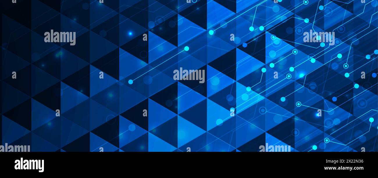 Technology innovation background, idea of global business solution ...