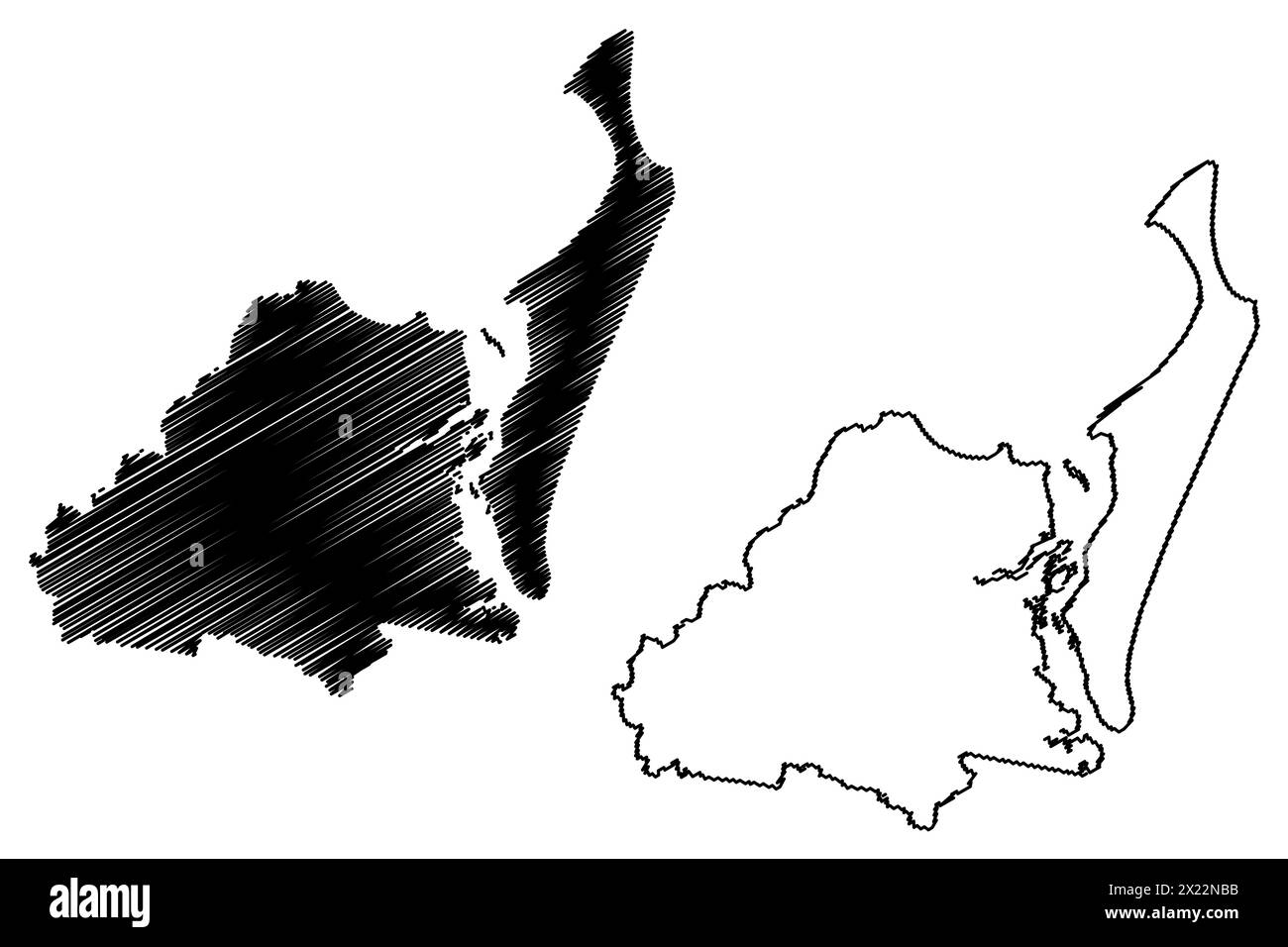 Fraser Coast Region (Commonwealth of Australia, Queensland state) map ...