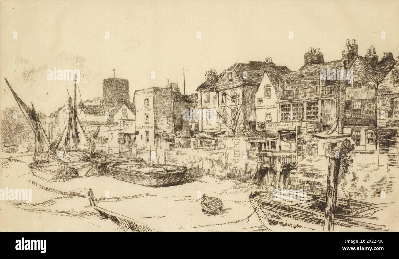 Chelsea embankment 19th century hi-res stock photography and images - Alamy