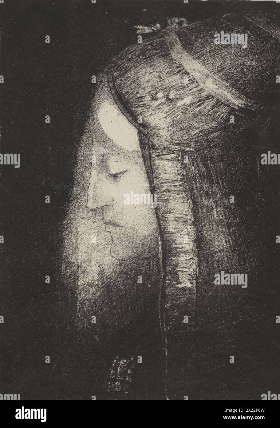 Woman profil art hi-res stock photography and images - Alamy