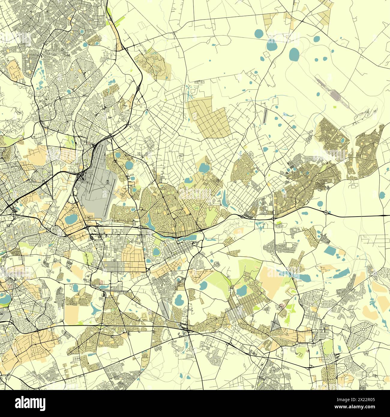 Africa city downtown Stock Vector Images - Alamy