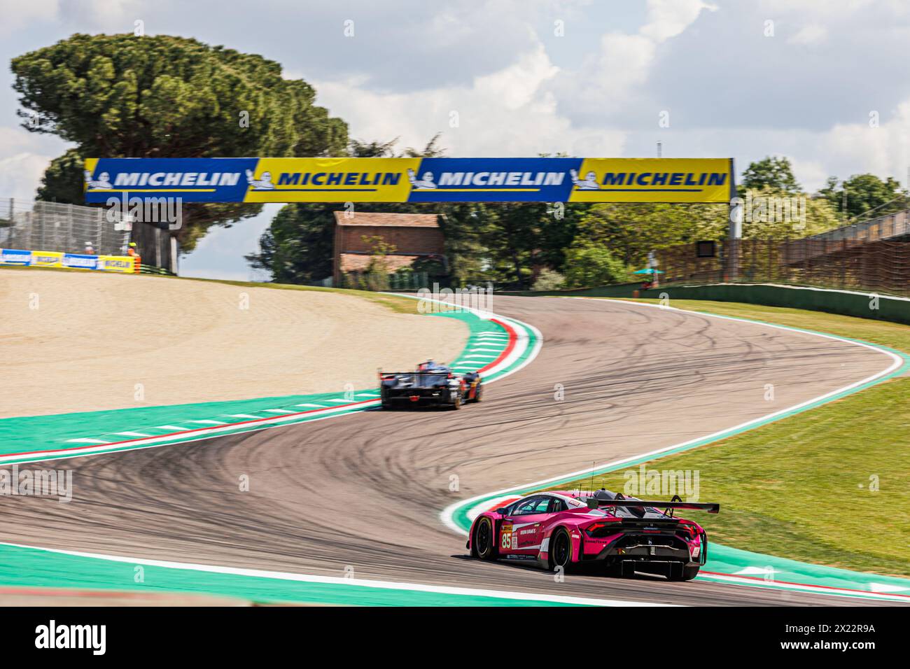Imola, Italy. 19th Apr, 2024. 85 BOVY Sarah (bel), PIN Doriane (fra ...