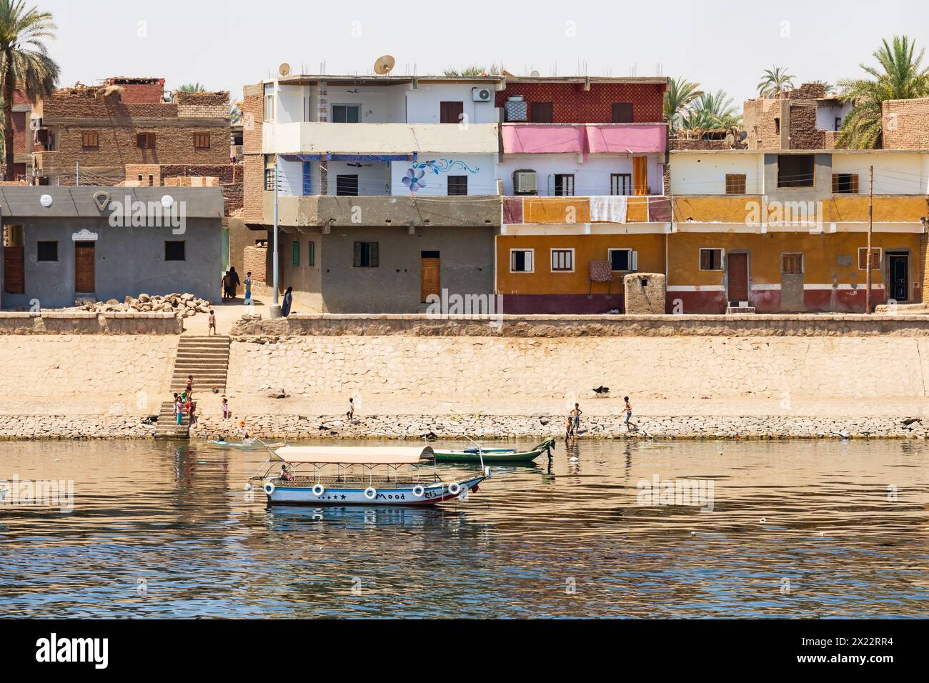 Egyptian houses hi-res stock photography and images - Alamy