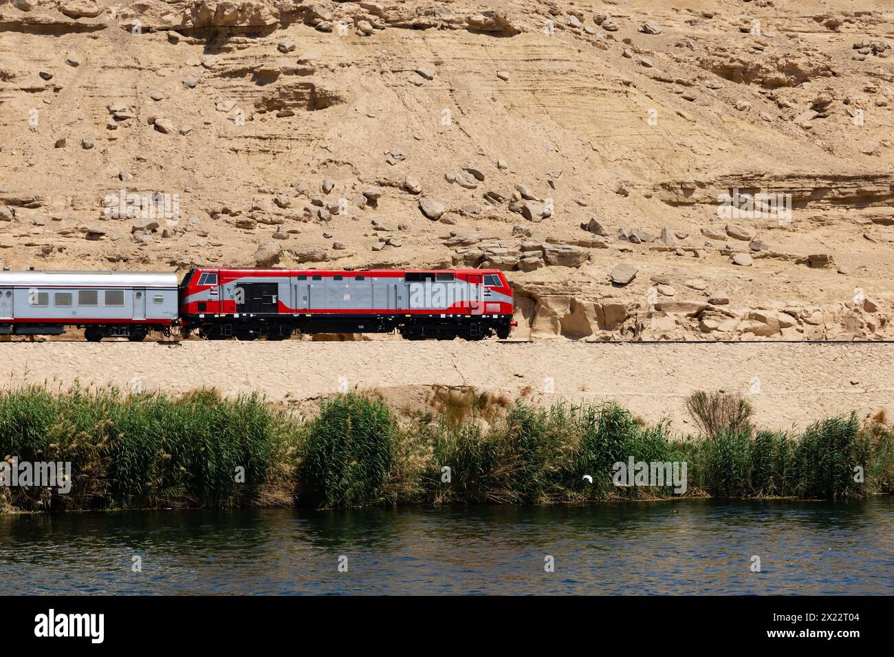 Railway train egypt hi-res stock photography and images - Alamy