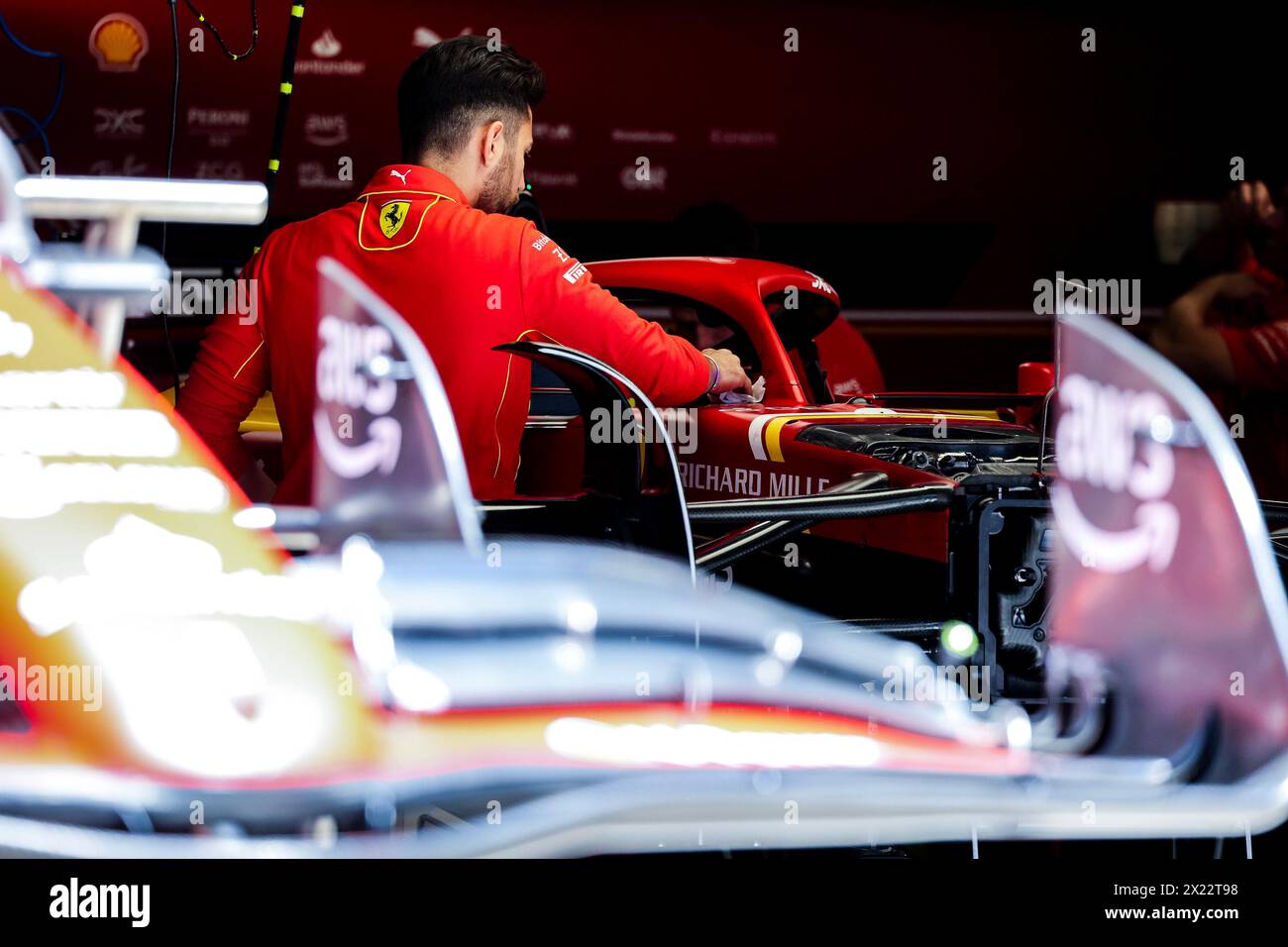Ferrari f1 2024 nose hi-res stock photography and images - Alamy