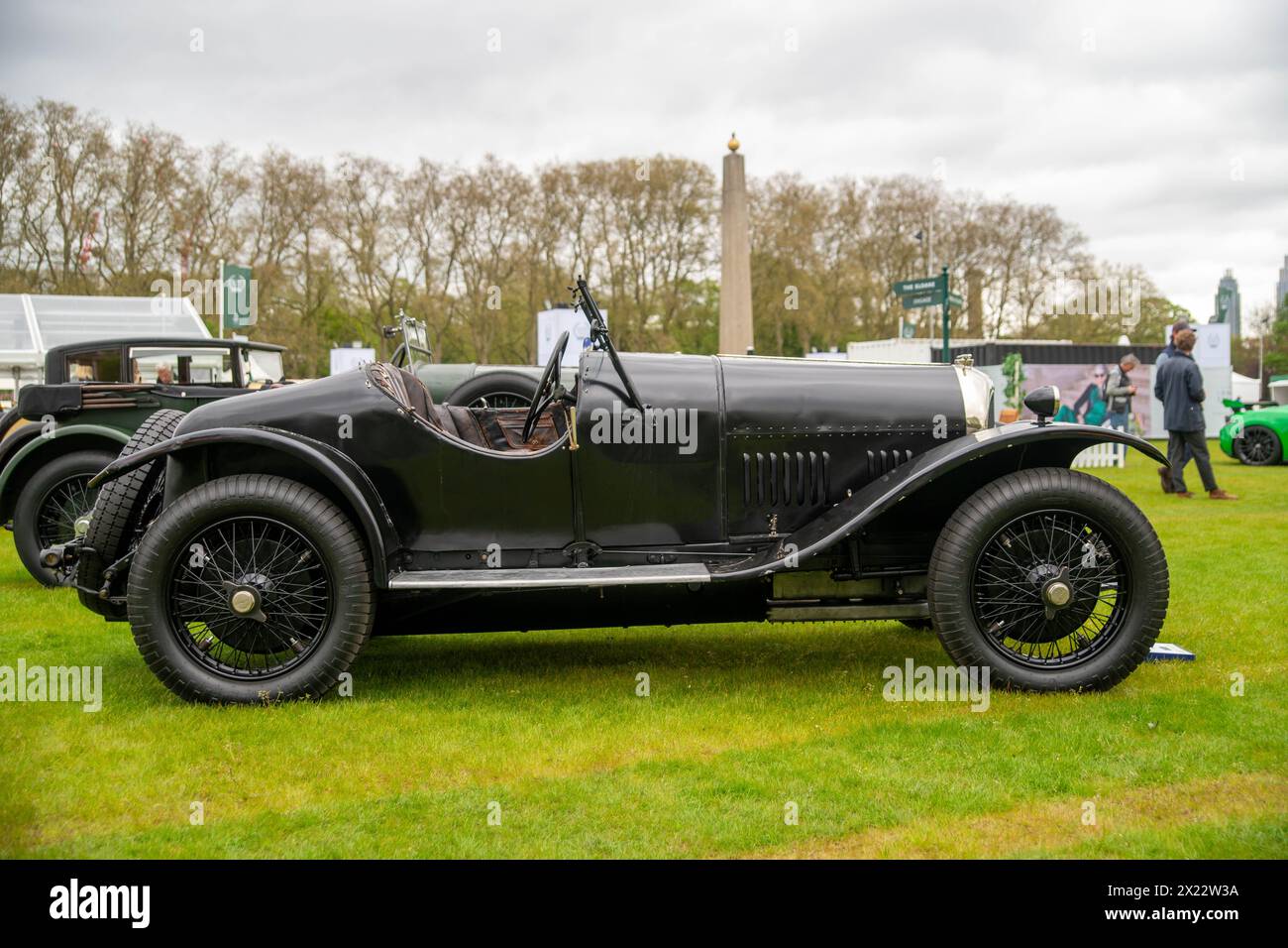 London, UK. 19th Apr, 2024. Record Gathering of Aston Martin Valkyries ...