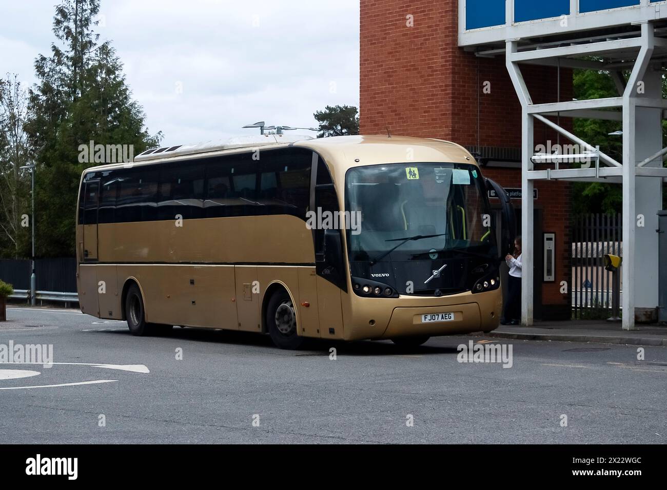 South Western Railway bus replacement service 14 April 2024 Brockenhust ...