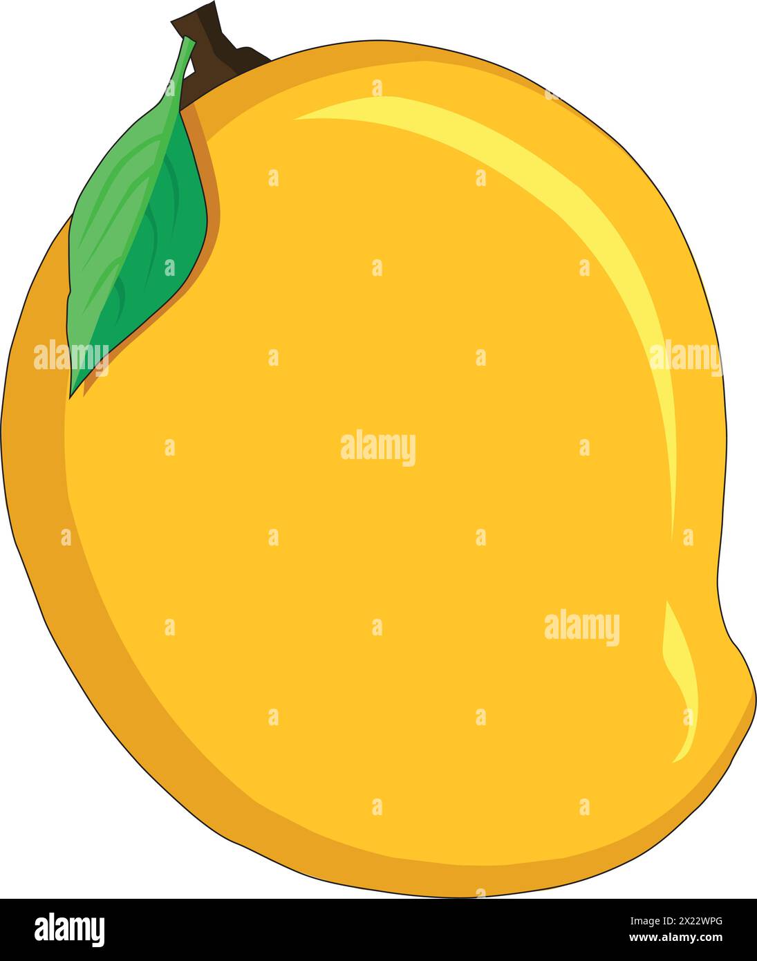 Mango vector illustration Stock Vector Image & Art - Alamy