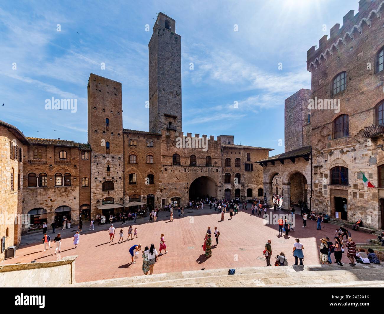 San Gimignano, Italy (13th April 2024) - The magnificent medieval ...