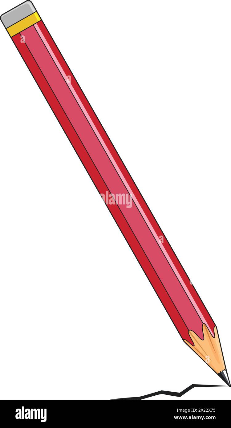 School pencil cartoon Stock Vector Images - Alamy