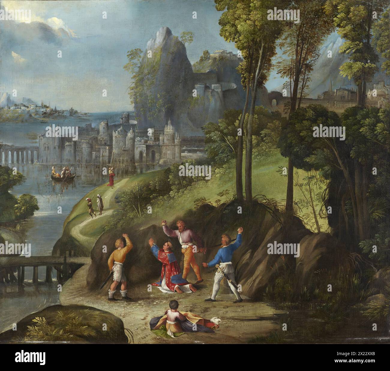 The Stoning of Saint Stephen, 1525. The martyrdom of Saint Stephen, his ...